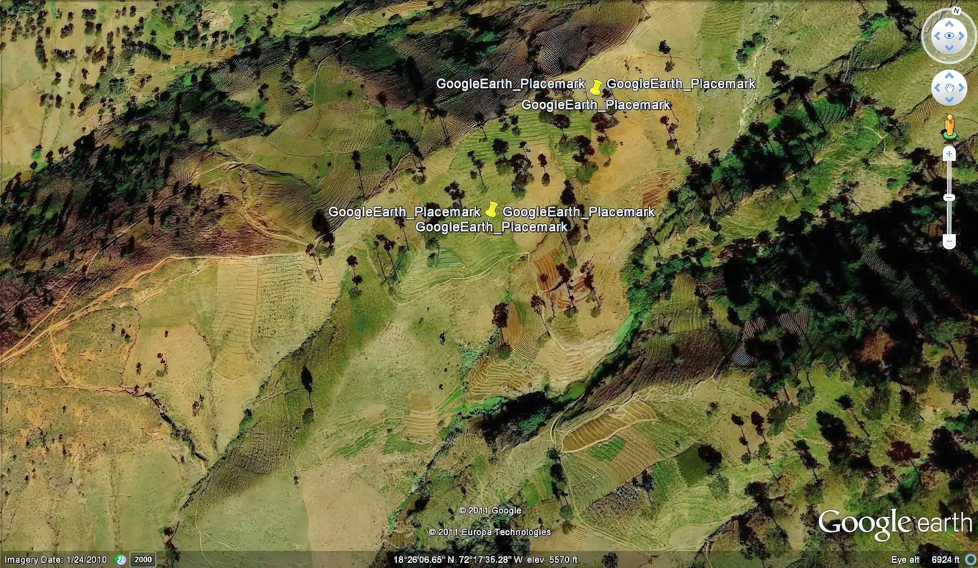 Rare Mountain Gem for Sale in Obleon, Haiti