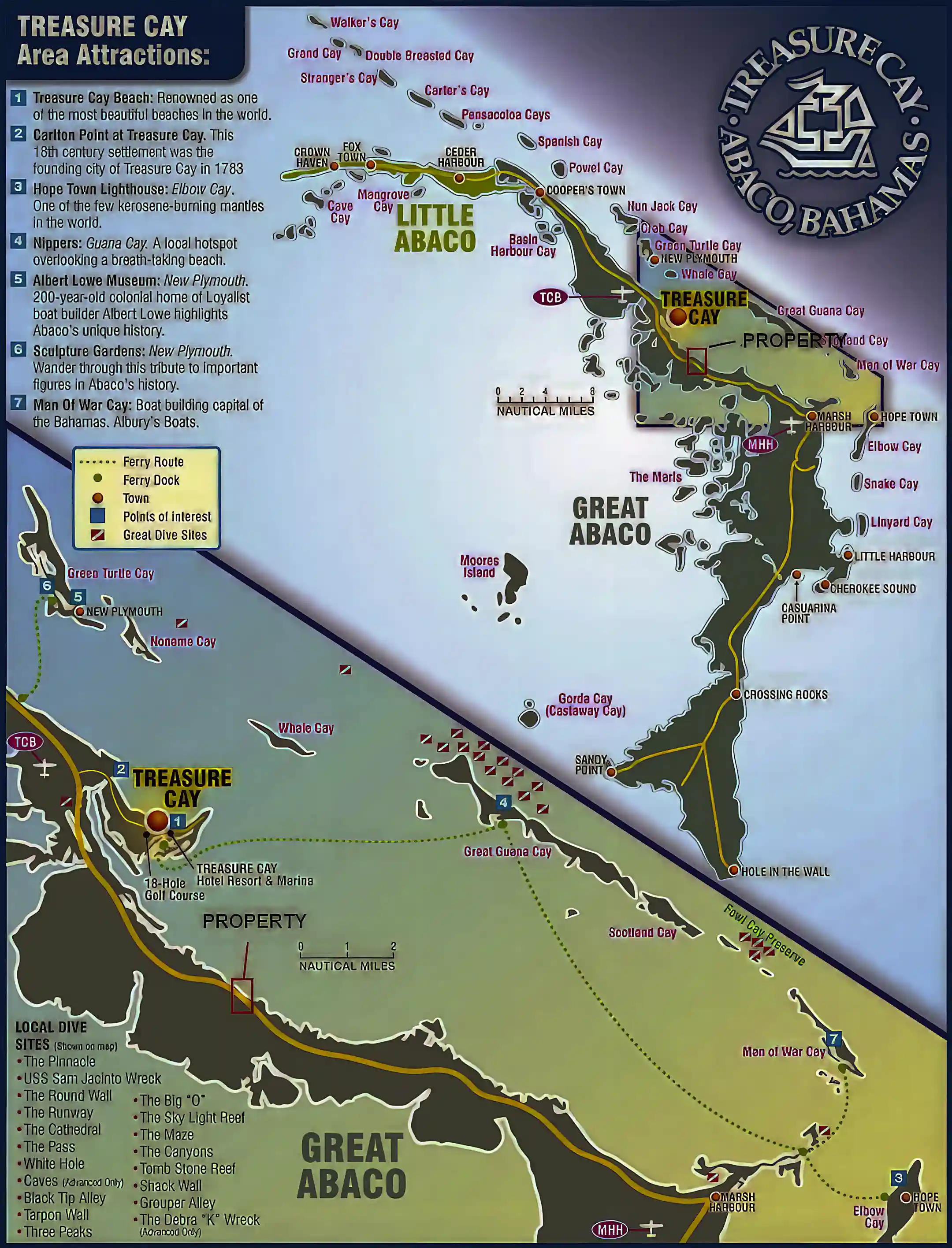Oceanfront Lots for Sale in Abacos Islands, Central Abaco, Bahamas