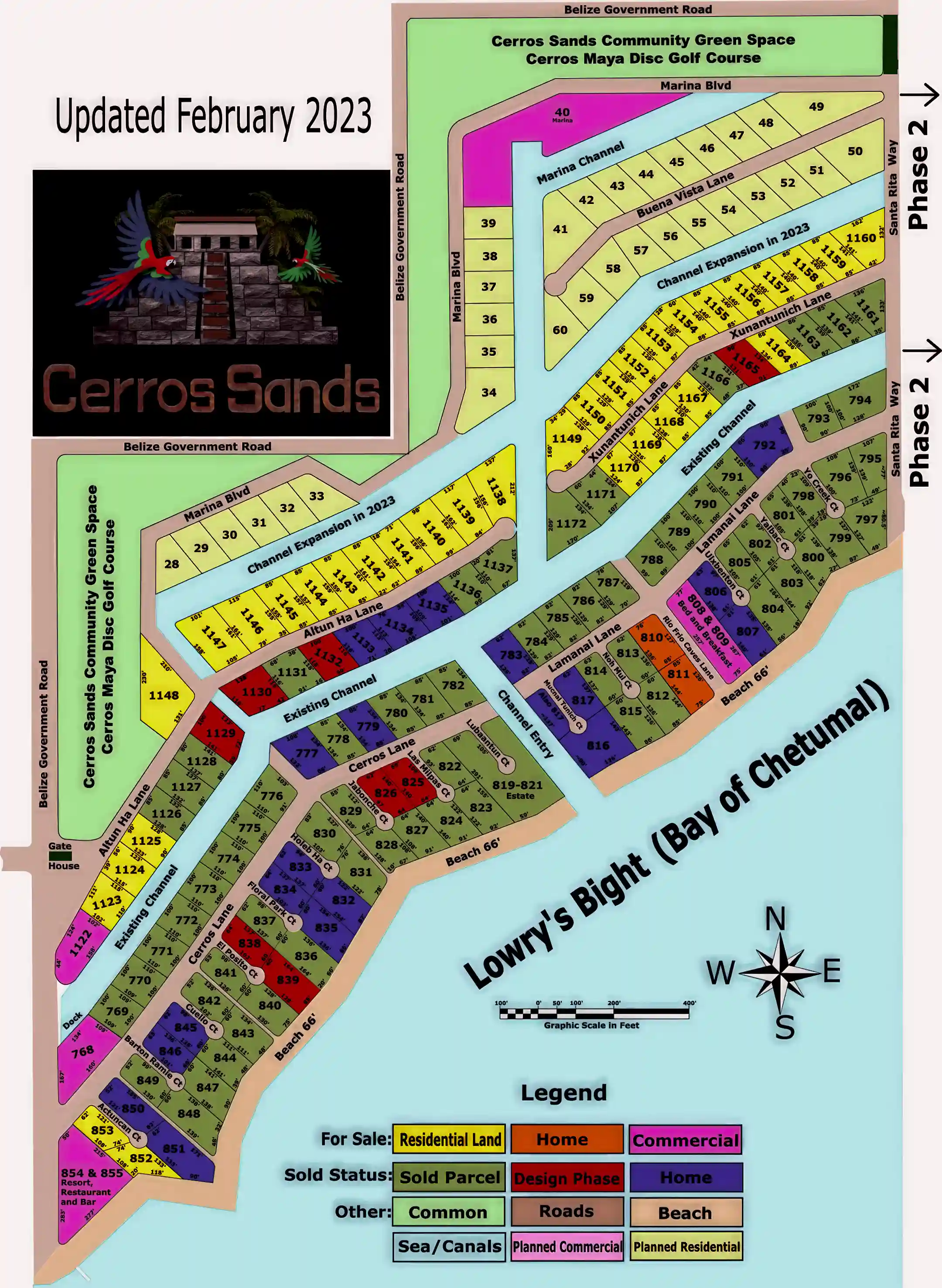 Waterfront Community for Sale in Copperbank, Corozal, Belize