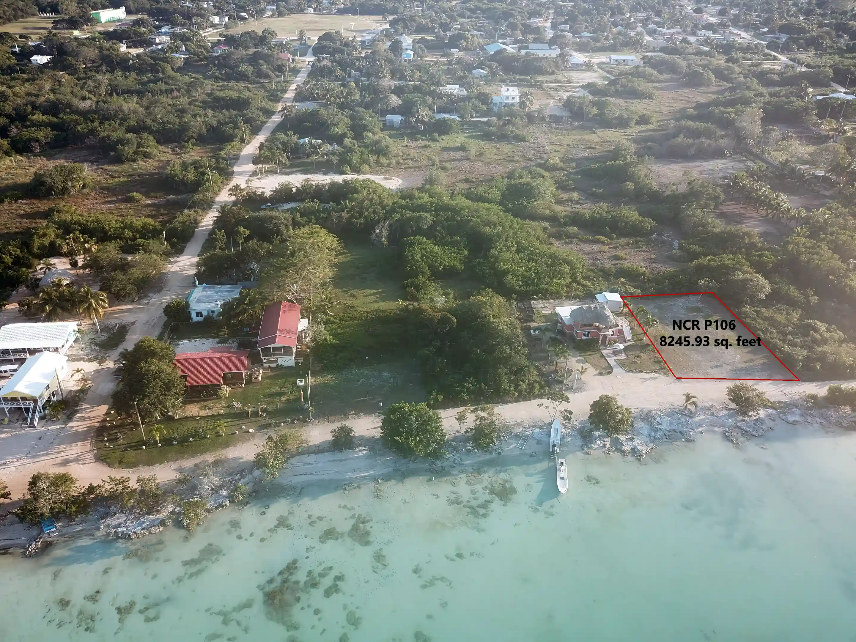 Oceanfront Lot for Sale in Sarteneja, Corozal, Belize