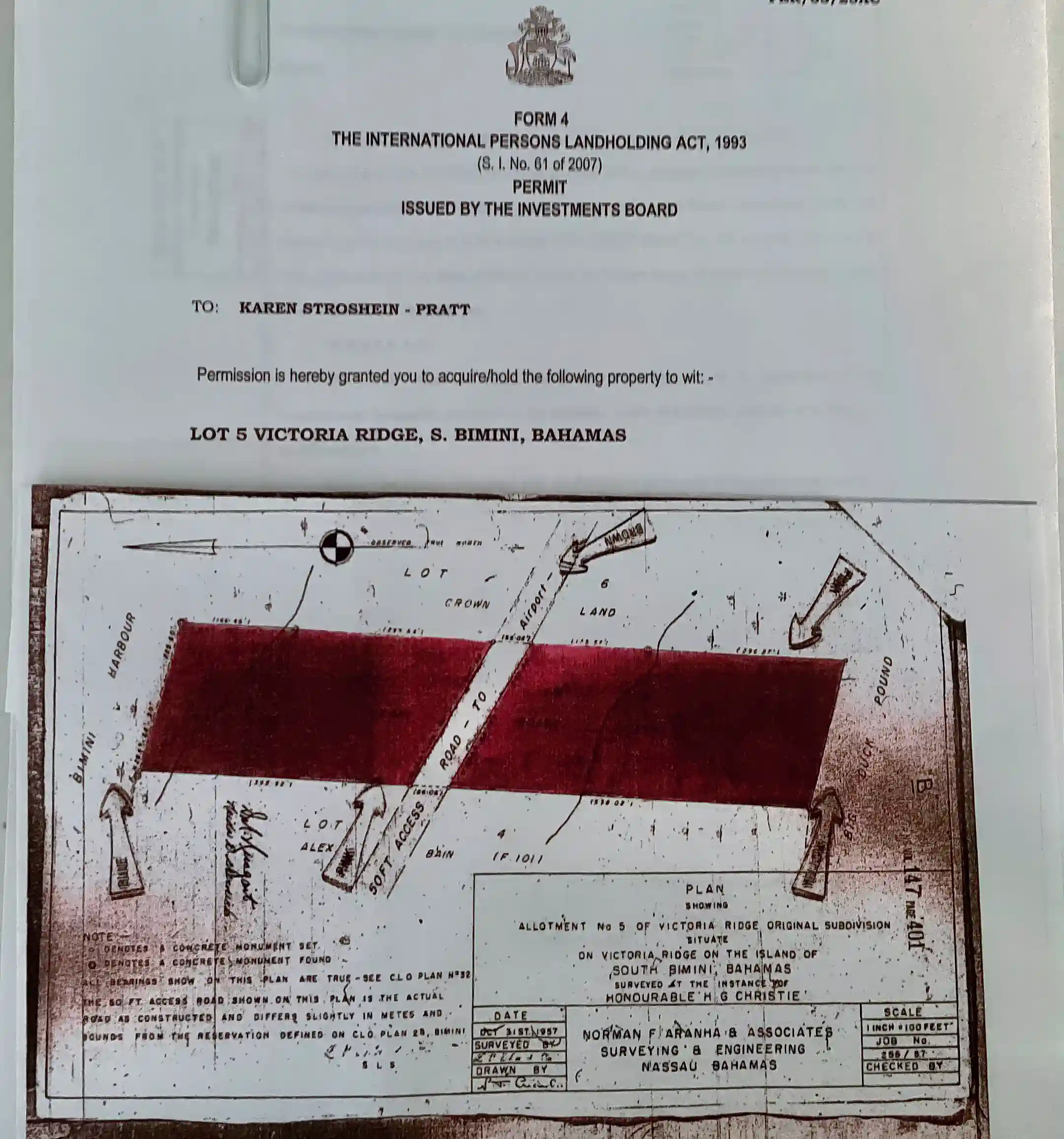 Land for Sale in Airport Road, Bimini, Bahamas