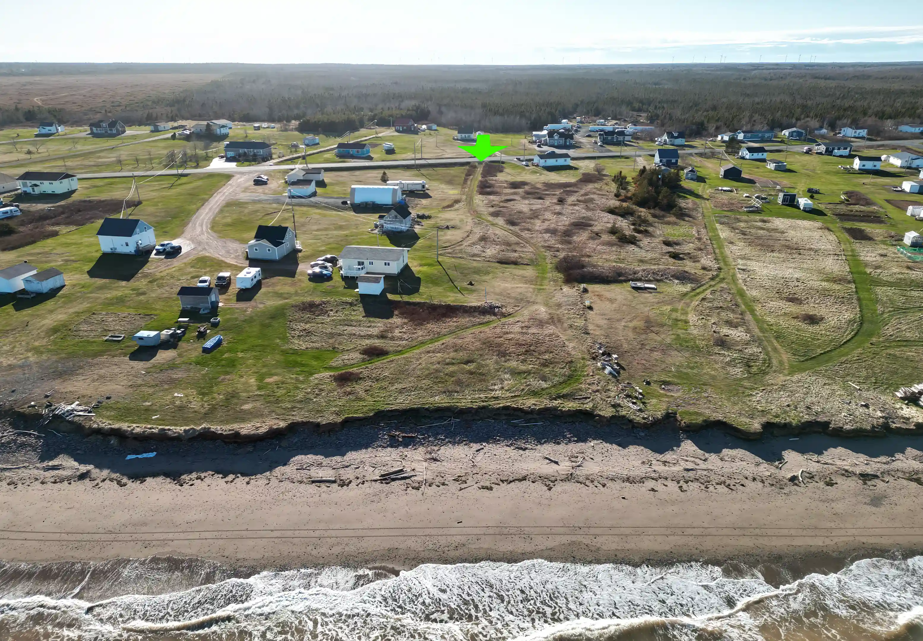 Beachfront Lot for Sale in 2390 Hwy 305, Cap-Bateau, New Brunswick, Canada